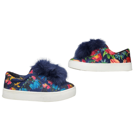 Sam Edelman | Shoes | Sam Edelman Shoes 55 Blue Multicolor Floral ...
